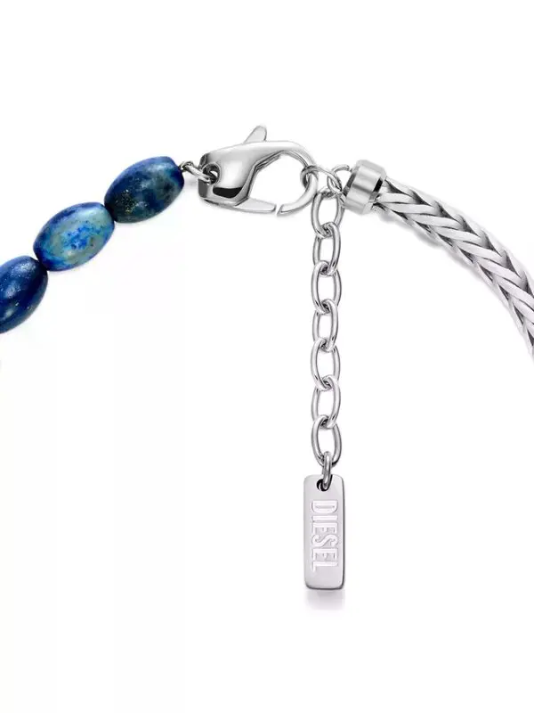 DIESEL® Lapis Beaded Bracelet