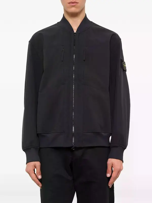 Stone Island Soft-shell Bomber Jacket