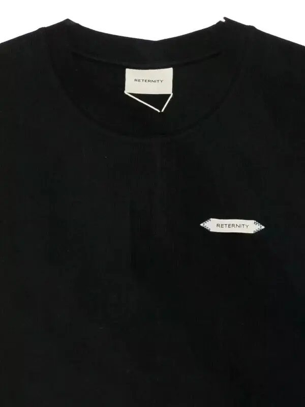 RETERNITY Logo-patch T-shirt