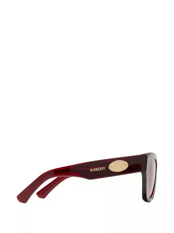 Burberry Cotswolds Cat-eye Sunglasses - Red