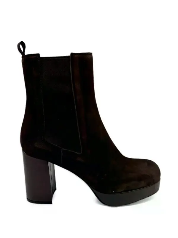 Roberto Festa Melindra Platform Ankle Boots - Brown