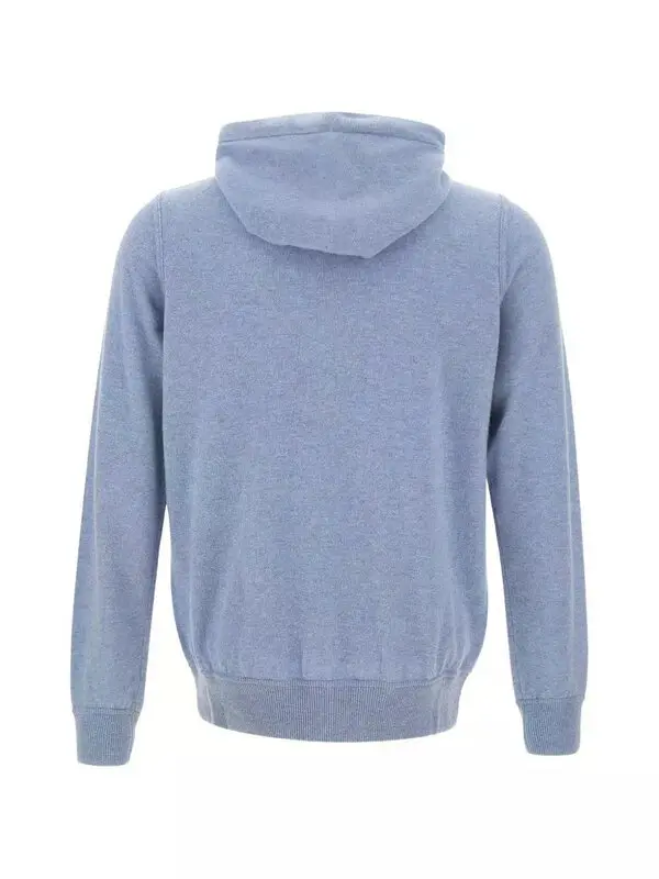 FILIPPO DE LAURENTIIS Drawstring-hood Zip-up Hoodie