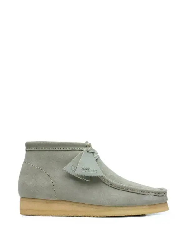 Clarks Wallabee Desert Boots - Green