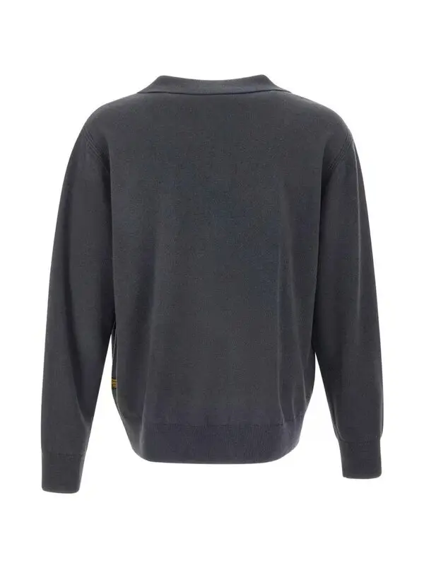 G-star Raw Long-sleeved Polo-collar Sweater
