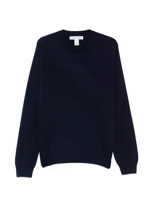 Comme Des Garçons V-neck Sweater