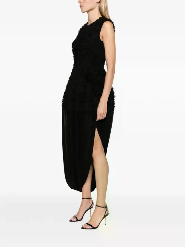 Simkhai Aloura Floral-appliqué Midi Dress