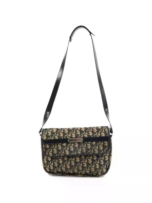 Dior 1980s Trotter Shoulder Bag