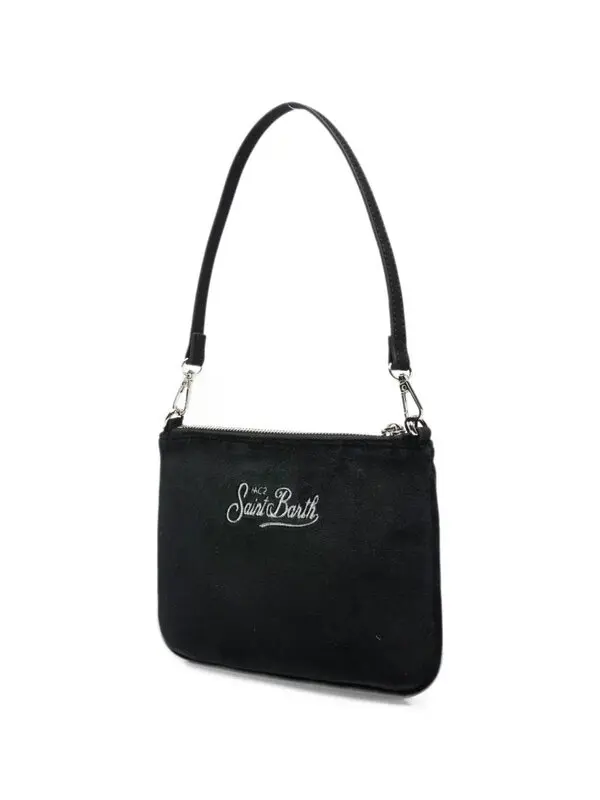 MC2 SAINT BARTH Mini Parisienne Velvet Clutch Bag