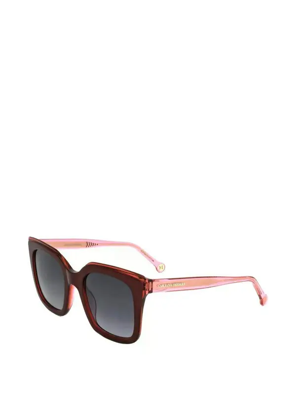 Carolina Herrera Geometric-frame Sunglasses
