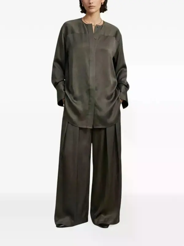 UMA WANG Pleated Wide-leg Trousers