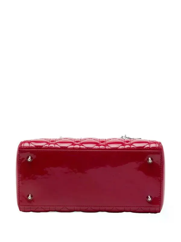 Dior 2012 Medium Patent Cannage Lady Satchel