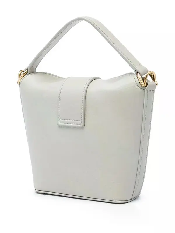 Celine 2023 Mini Calfskin Triomphe Bucket Bag Satchel