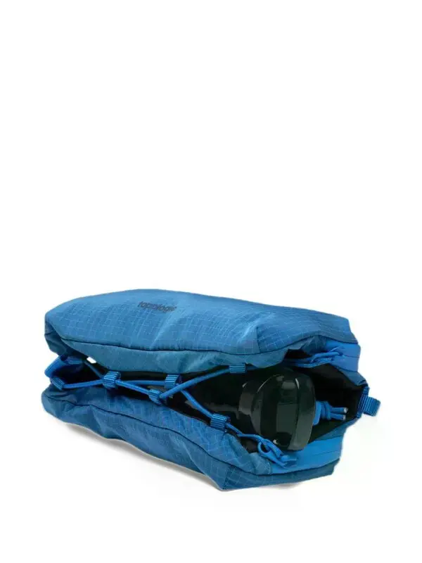 TOPOLOGIE Medium Bottle Sacoche Clutch Bag - Blue