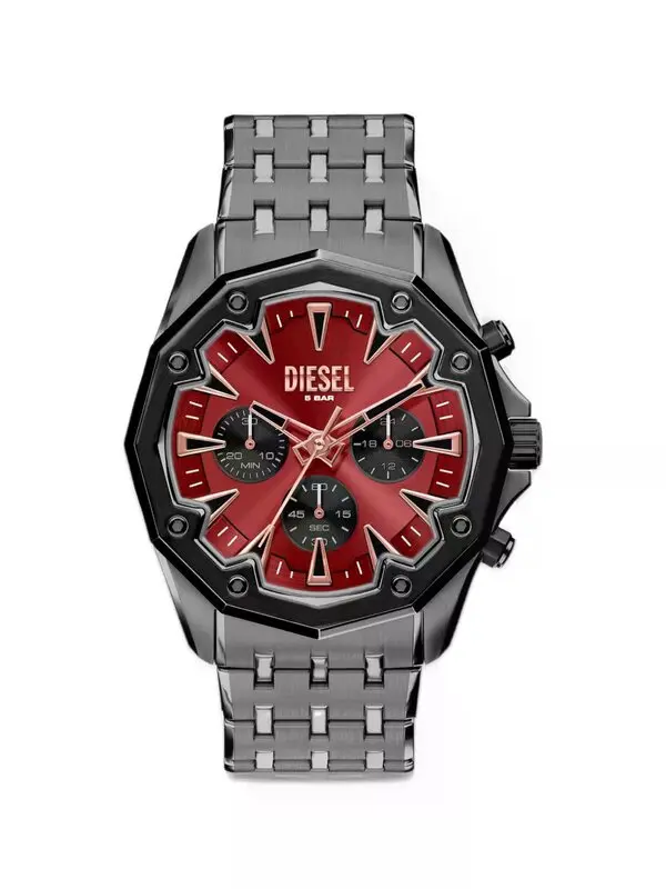 DIESEL® Stinger Gunmetal Stainless Steel Watch