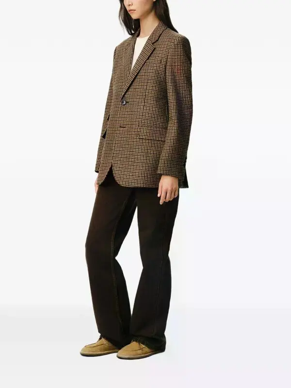 AMI Paris Single Breasted New Wool Blazer