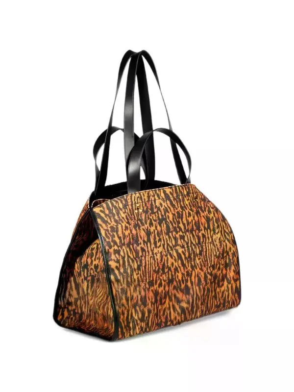 Jérôme Dreyfuss Léon Animal-print Tote Bag