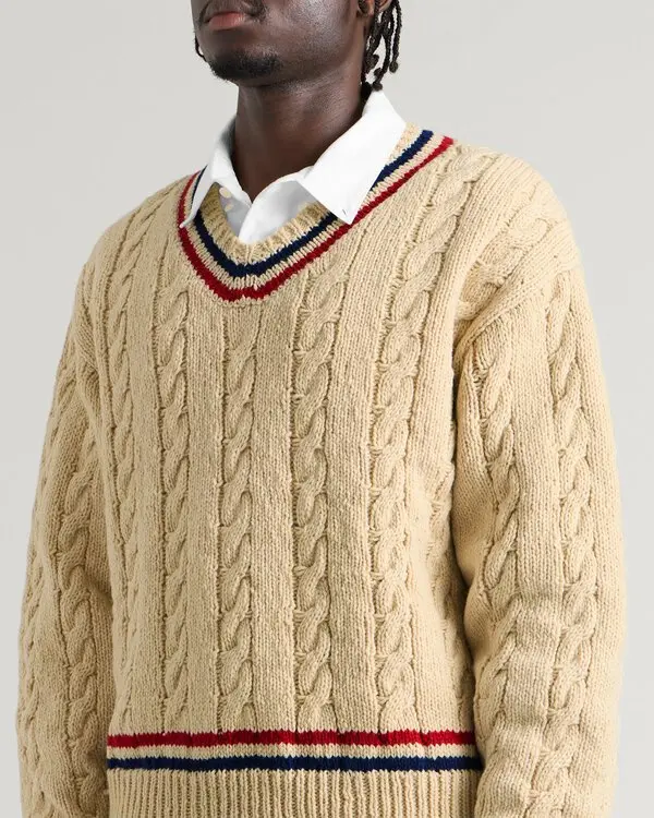 Visvim Collegiate V-neck Jumper
