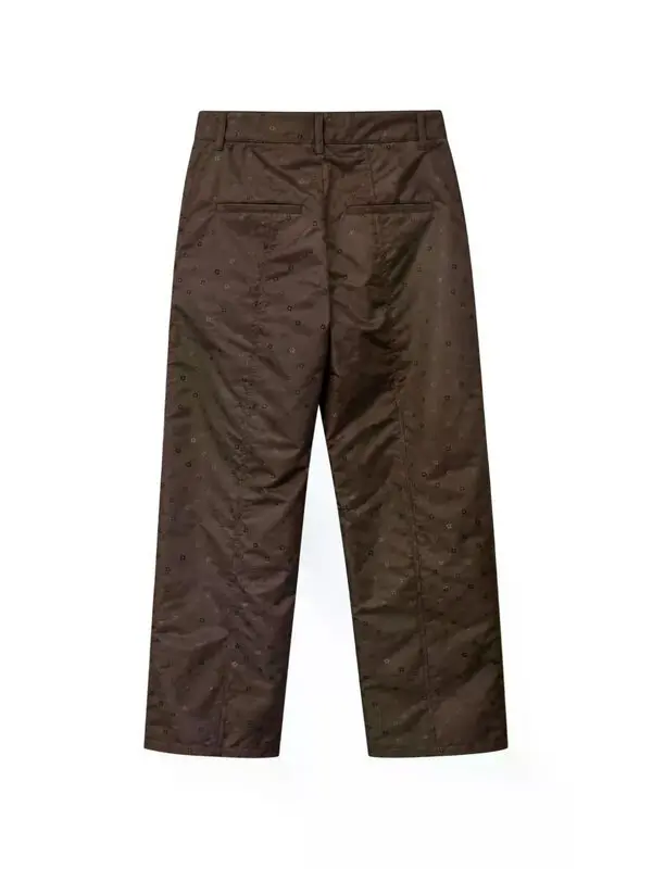 Cecilie Bahnsen Darmela Floral-jacquard Trousers