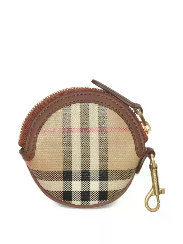 Burberry Check Coin Wallet