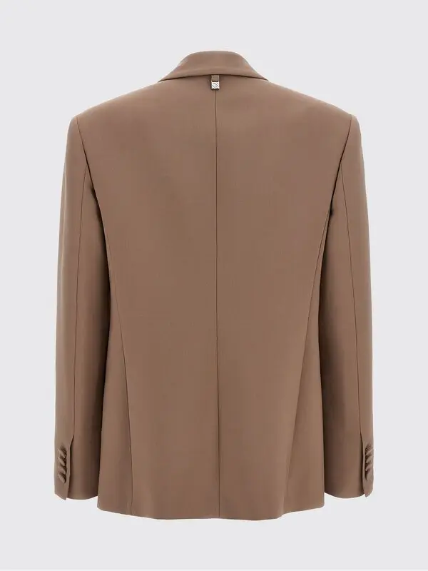 Giuseppe Di Morabito Double-breasted Virgin Wool Blazer With Padded Shoulders