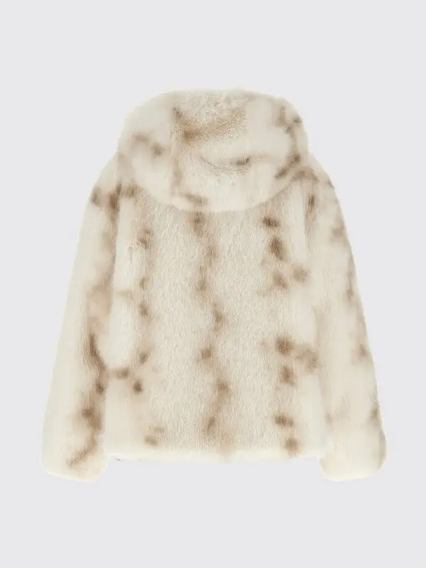 Herno Hooded Faux-fur Zip-up Jacket