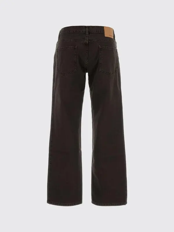 Magda Butrym Cropped Straight-leg Jeans In Mid-rise Cotton Denim