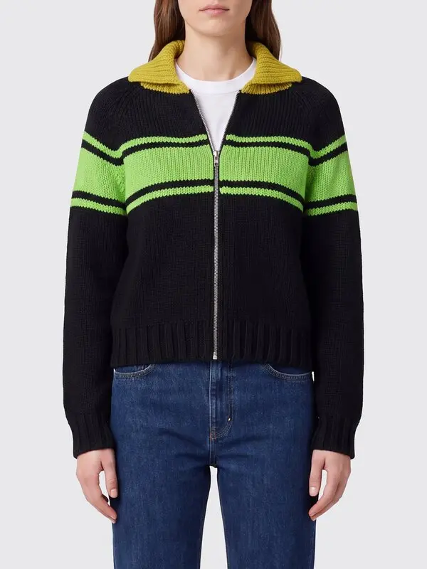 Marni Striped Cotton Cardigan