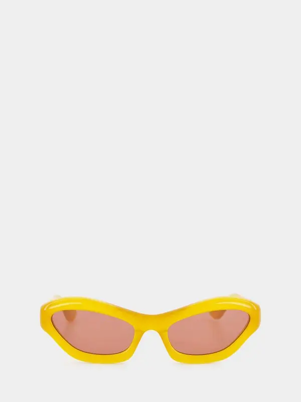 PORT TANGER Hayya Flared Cat-eye Sunglasses In Acetate