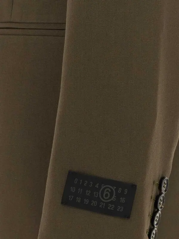 MAISON MARGIELA Double-breasted Wool-blend Blazer