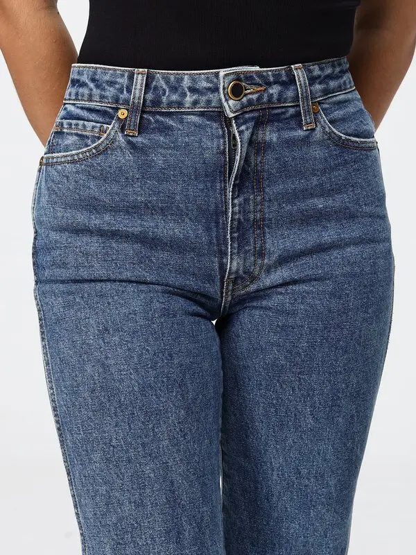 Khaite Danielle High-waisted Skinny Jeans In Stretch Denim