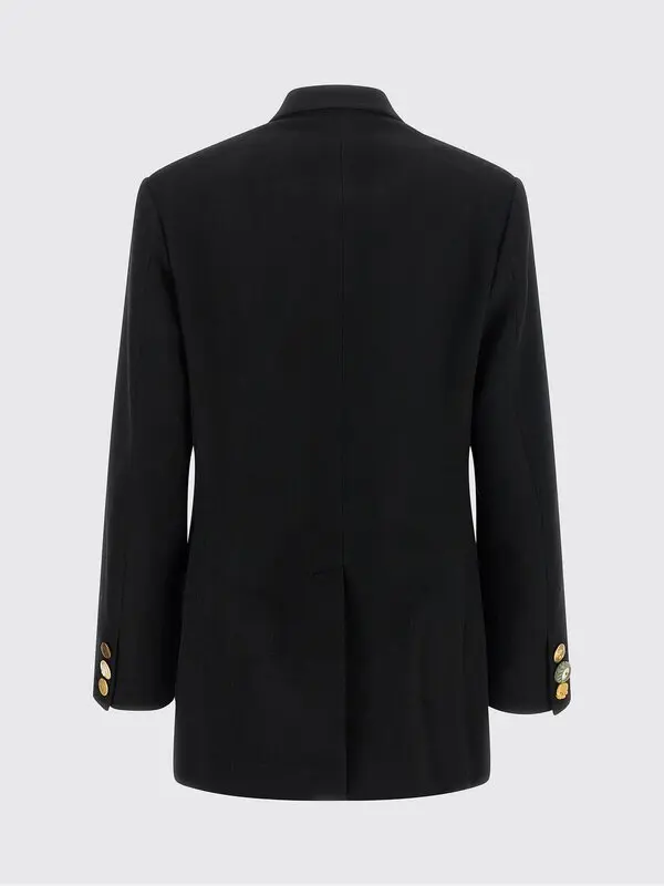 Junya Watanabe Single-breasted Wool And Cashmere Blazer With Jewelled Buttons