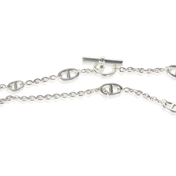 Hermès Sterling Silver Farandole Necklace