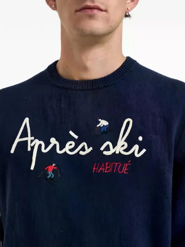 MC2 SAINT BARTH Après-ski Embroidered Sweater
