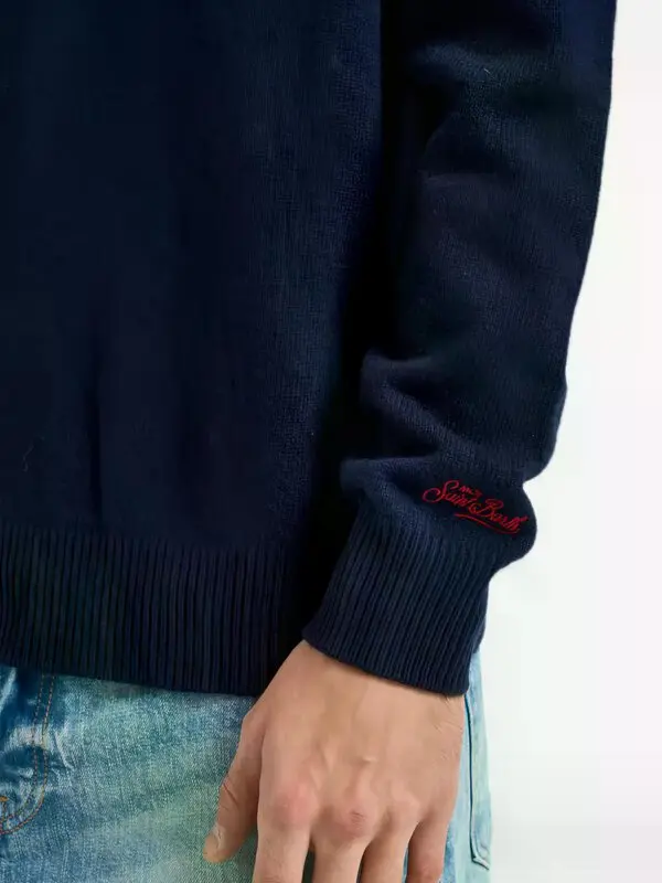 MC2 SAINT BARTH Après-ski Embroidered Sweater