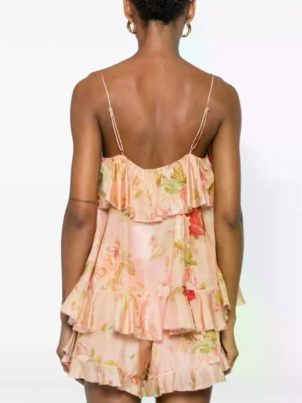 Zimmermann Roselight Frill Cami Top