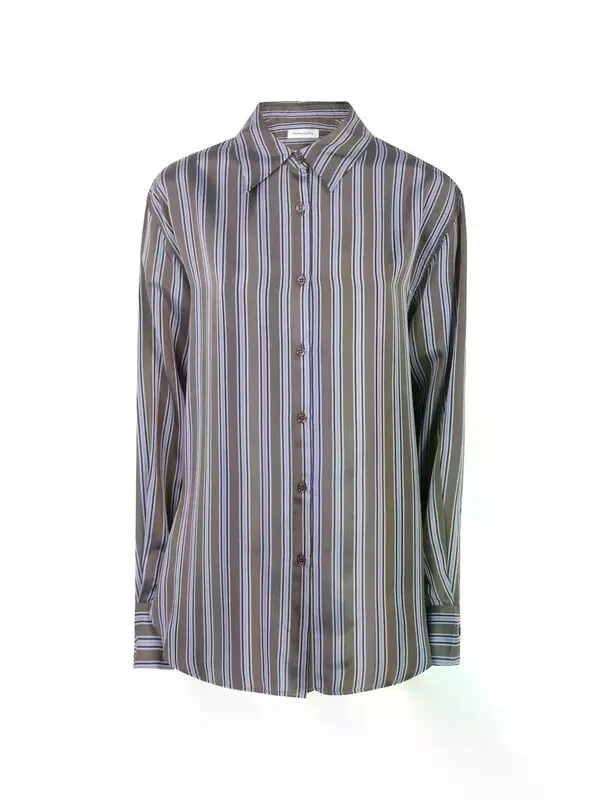 THE FRANKIE SHOP Peri Shirt Multi Stripe
