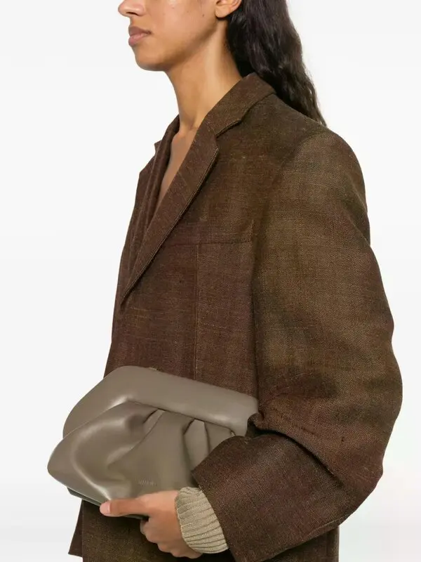 THEMOIRE Bios Ruched Clutch Bag