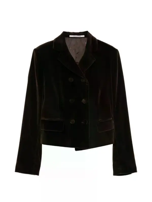 Tagliatore Double-breasted Velvet Jacket
