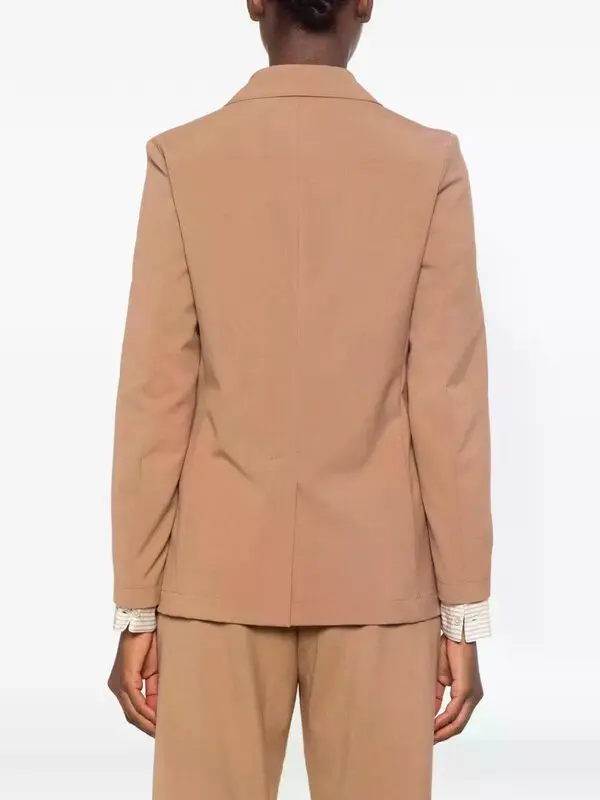MY MYTHS Patch-pocket Double-breasted Blazer