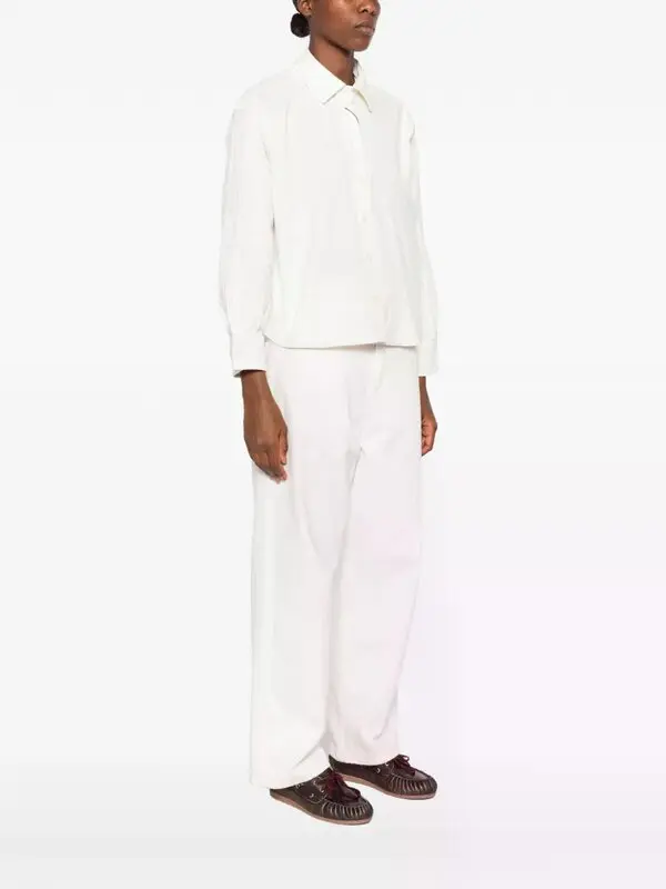 Fil Noir Corduroy Long-sleeve Shirt - Neutrals