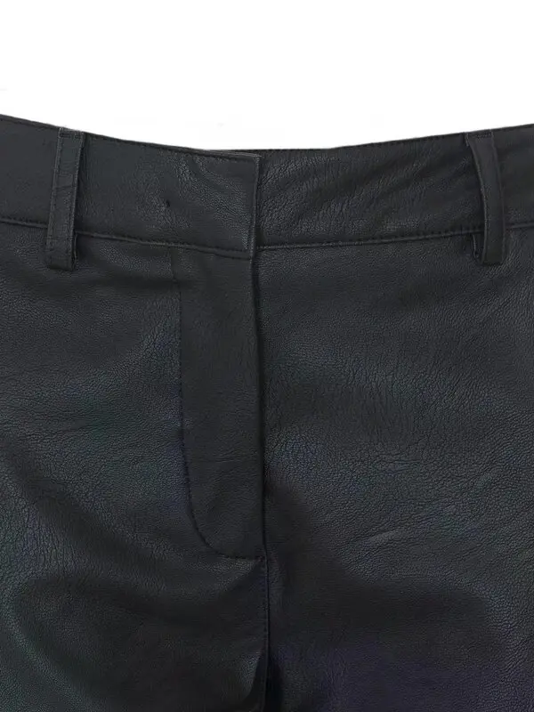 RUE DU BAC Faux-leather Trousers