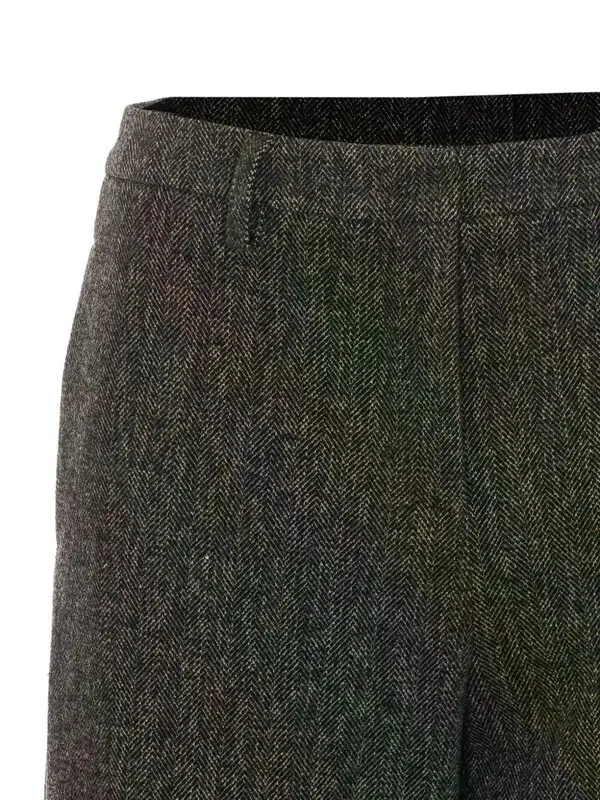 RUE DU BAC Chevron-effect Trousers