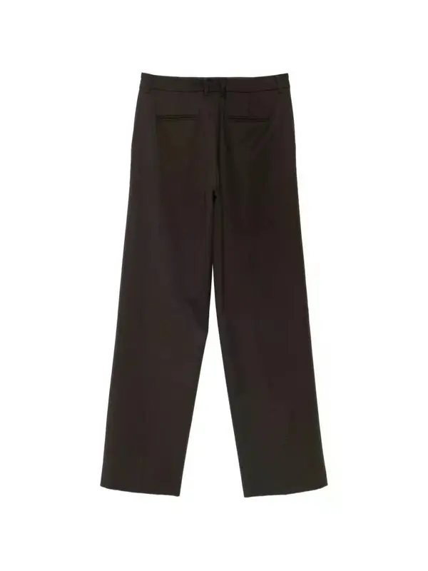 PT TORINO Pleated Straight-leg Trousers
