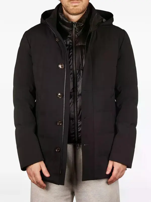 MONTECORE Long-sleeve Hooded Down Jacket