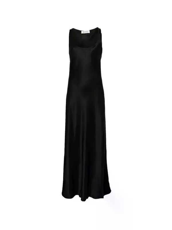 RÓHE Satin Scoop-neck Dress