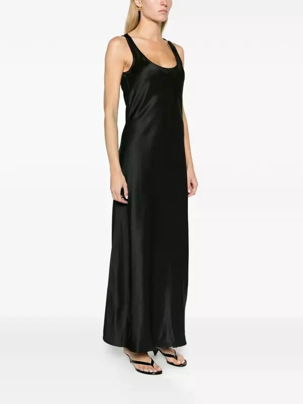 RÓHE Satin Scoop-neck Dress
