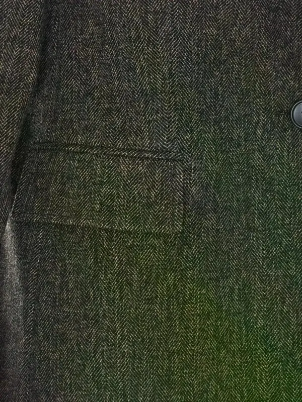 RUE DU BAC Herringbone Single-breasted Blazer