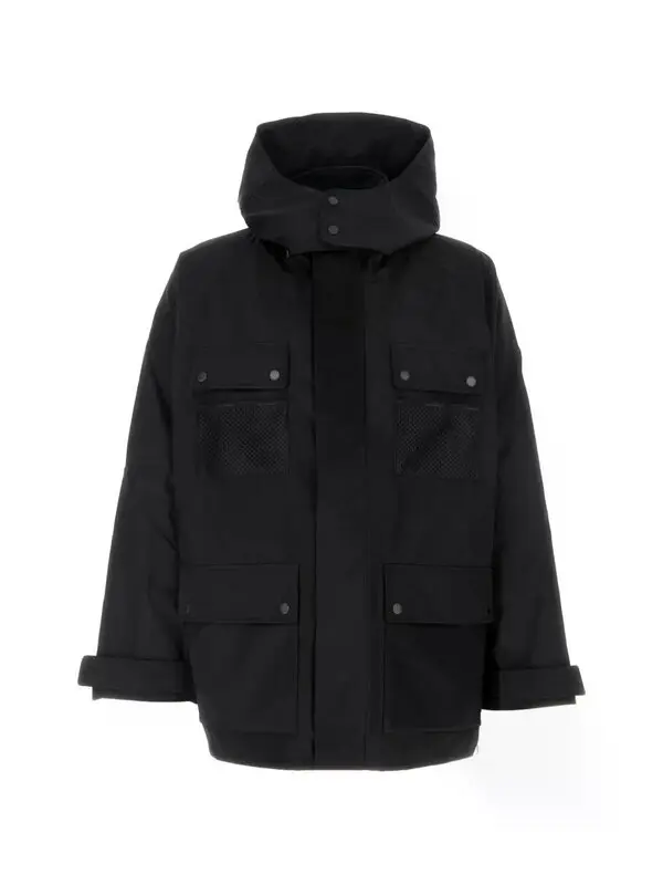 Junya Watanabe X Mammut Hooded Logo-patch Jacket - Black