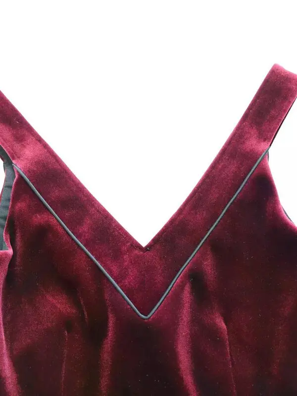 Maje Sleeveless V-neck Dress