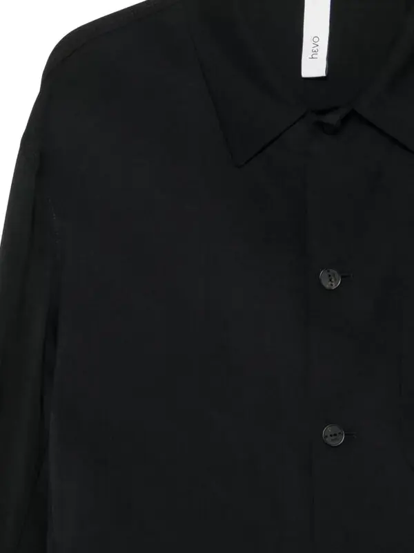 HEVO Chest-pocket Button-up Shirt